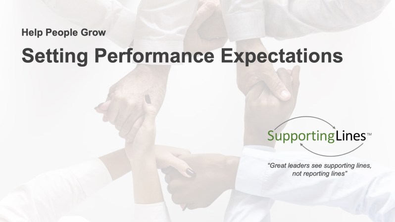 Clear Expectations - SupportingLines Institute